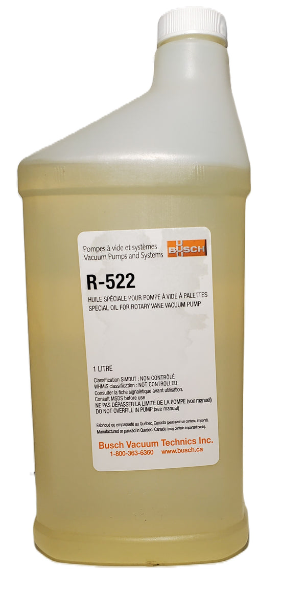 Busch Pump Filter Oil R522 – Butchers & Packers Supplies