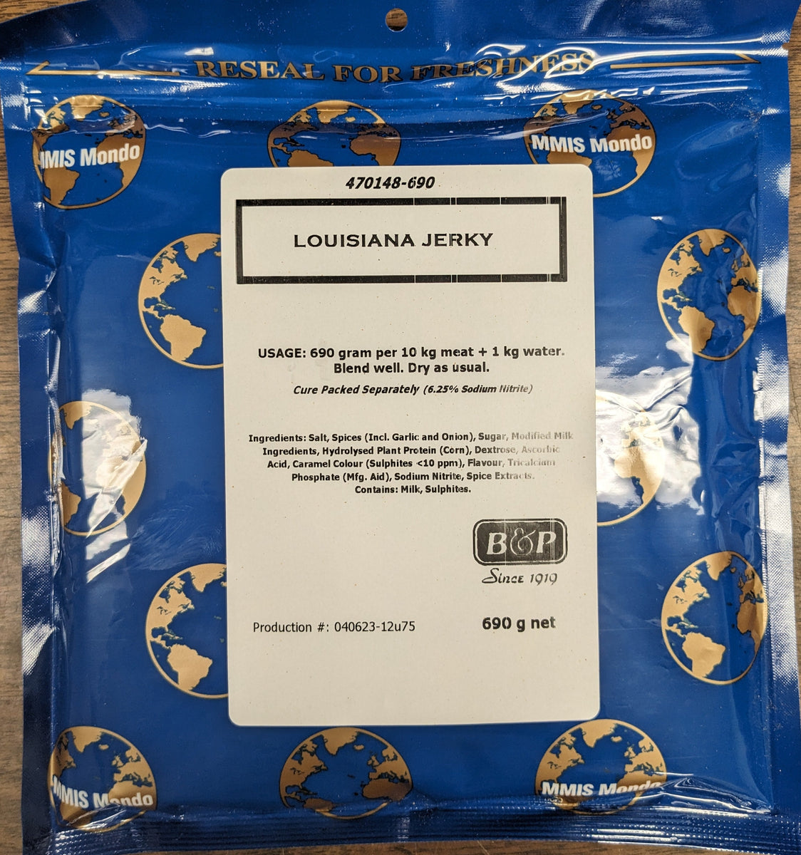 Louisiana Jerky Seasoning & Cure (GF) – Butchers & Packers Supplies