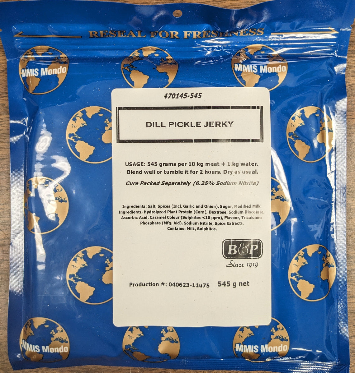 Dill Pickle Jerky Seasoning & Cure (GF) – Butchers & Packers Supplies