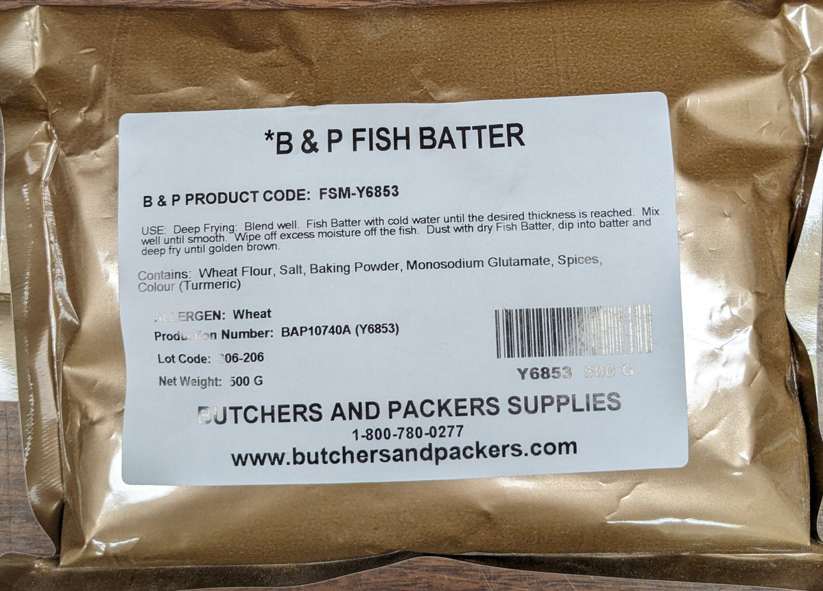 Fish Batter – Butchers & Packers Supplies