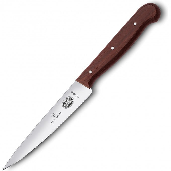 Victorinox Rosewood Steak Knife, 4 3/4" Serrated – Butchers & Packers ...