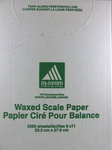 Waxed Scale Paper – Butchers & Packers Supplies