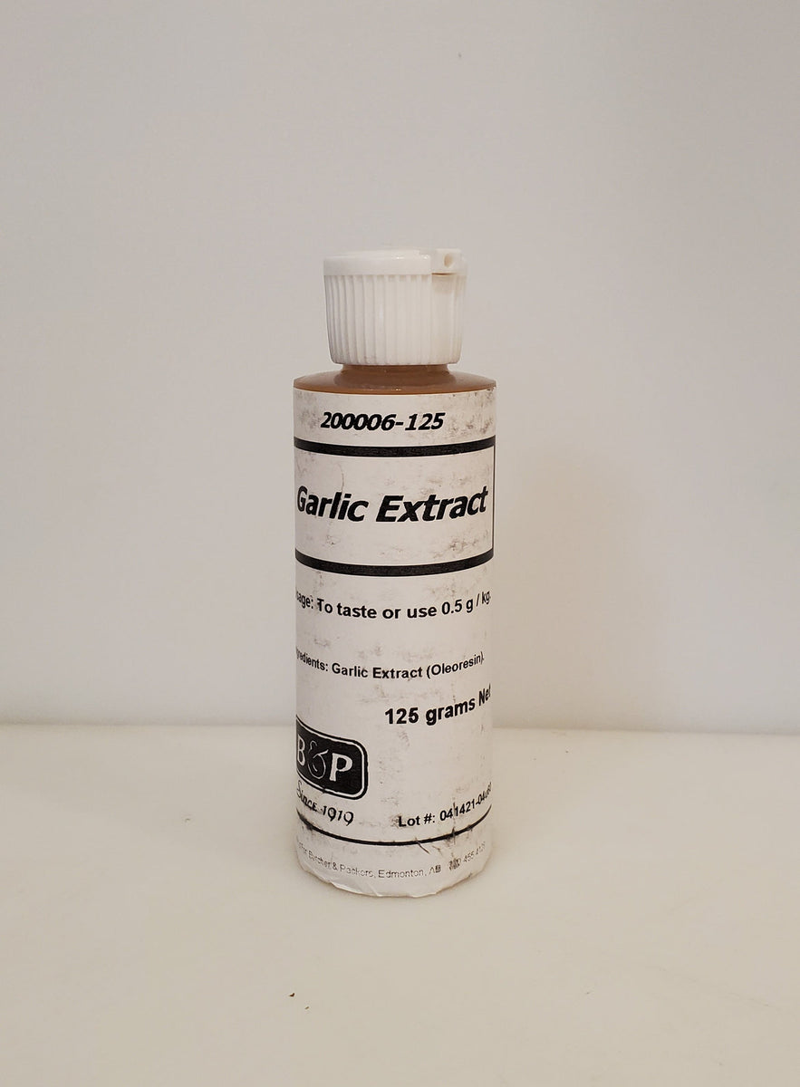 Liquid Garlic Extract, 125g. – Butchers & Packers Supplies