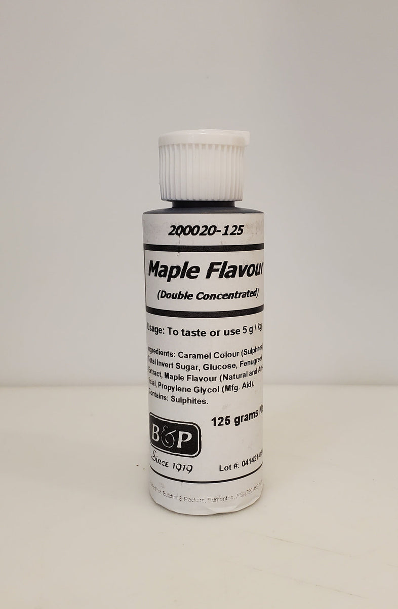 Liquid Maple Flavour, 125g. – Butchers & Packers Supplies